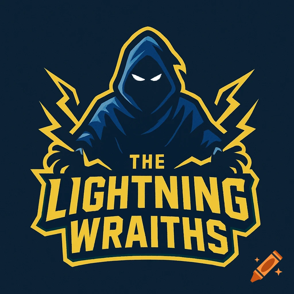 Logo featuring a hooded figure with glowing eyes, lightning bolts, and the text 'The Lightning ...
