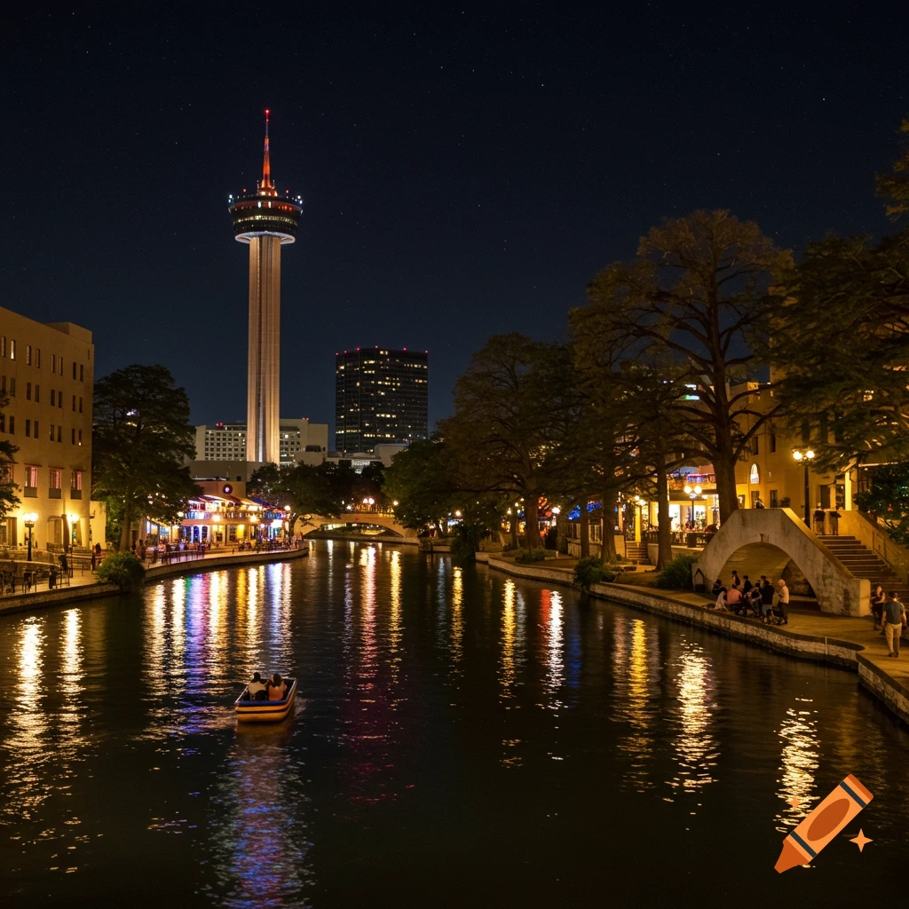 Modern library with "Happy New Year 2024" inscription and fireworks on ...