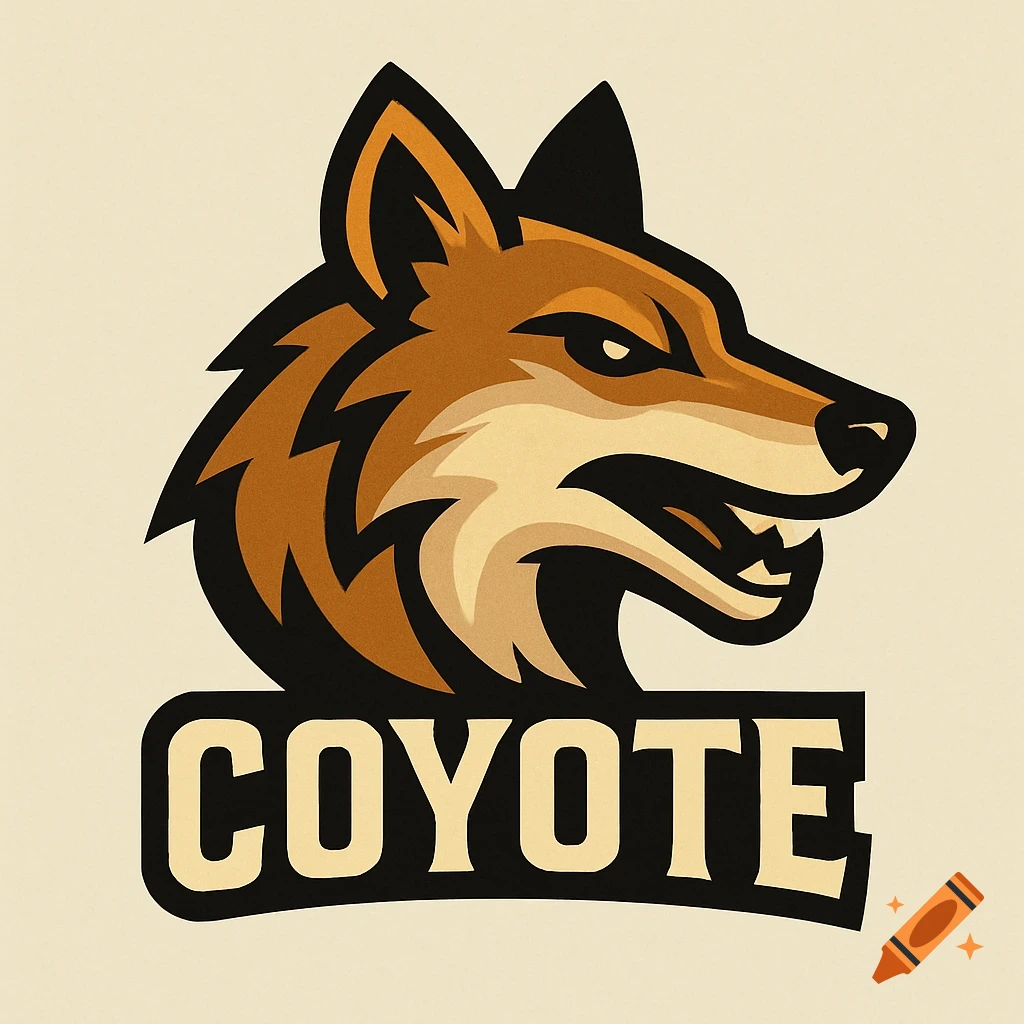 Logo with a black silhouette of a moose against a green half-circle ...