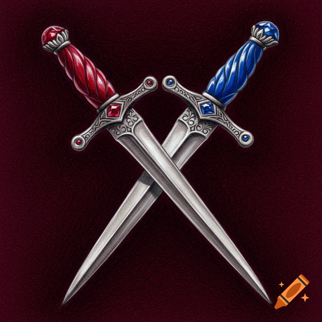 Drawing of a symbolic item representing the conflict in Romeo and ...