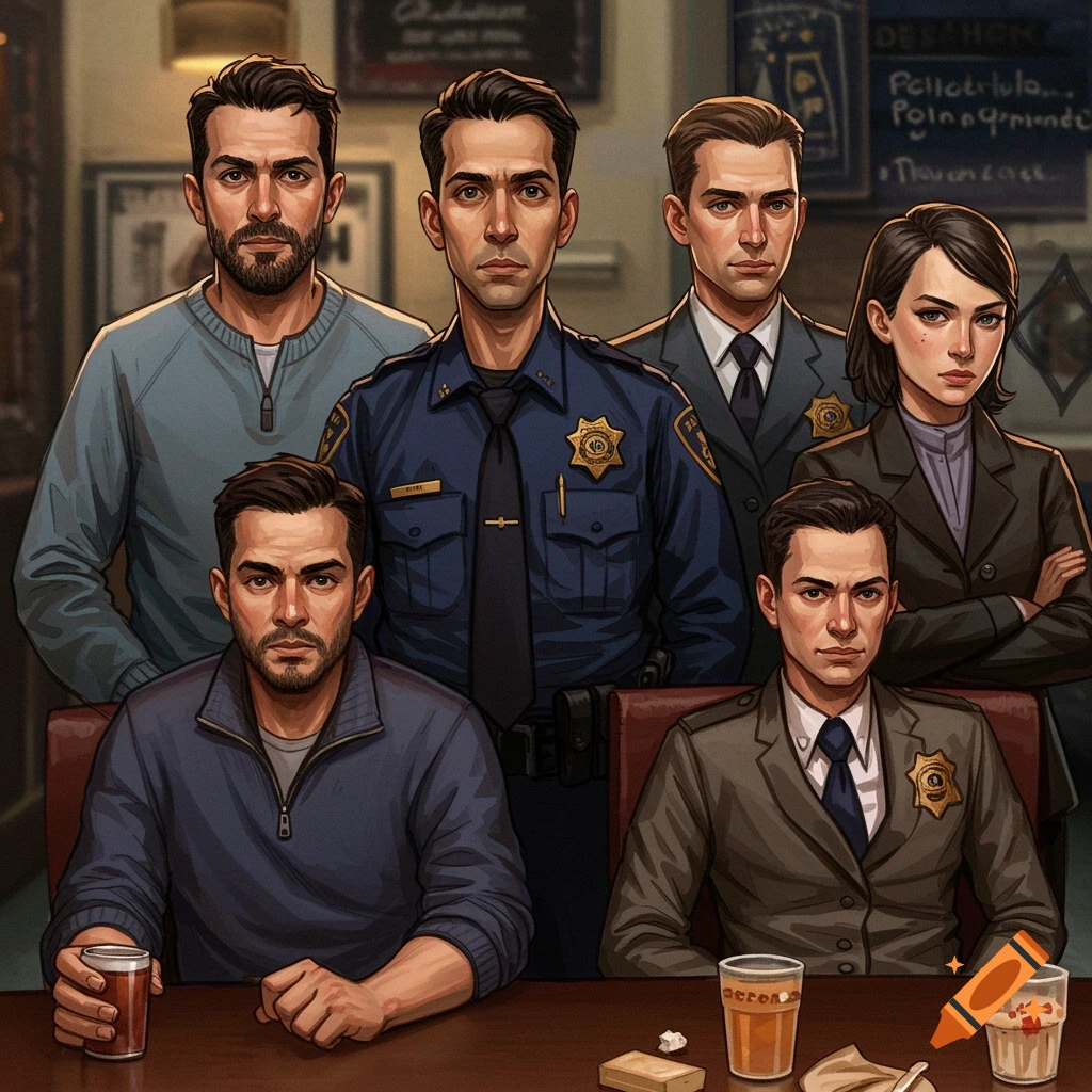 Philadelphia police detectives Chris, an alcoholic Sicilian-American ...