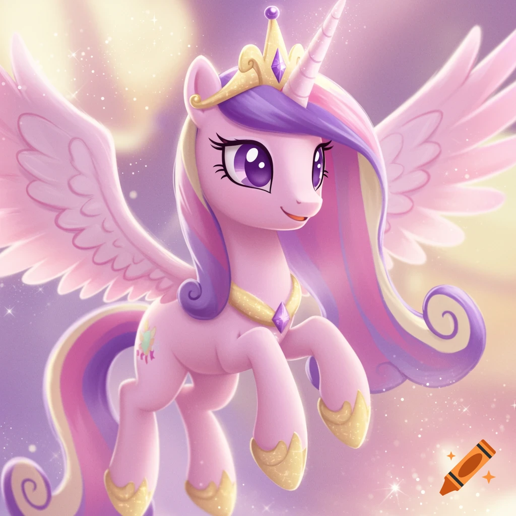 Portrait of Princess Luna from My Little Pony against a bright moon. on ...