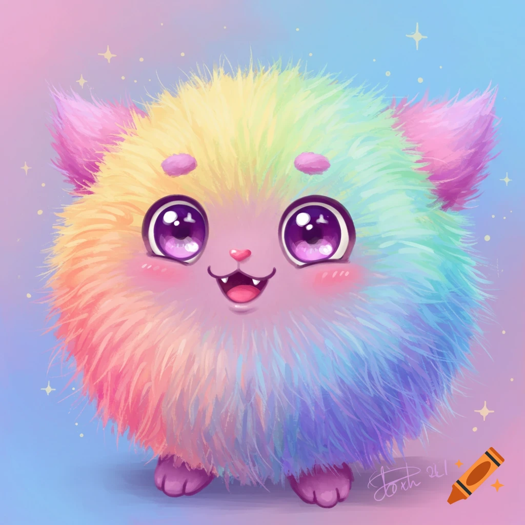 Cute Creature images created on Craiyon