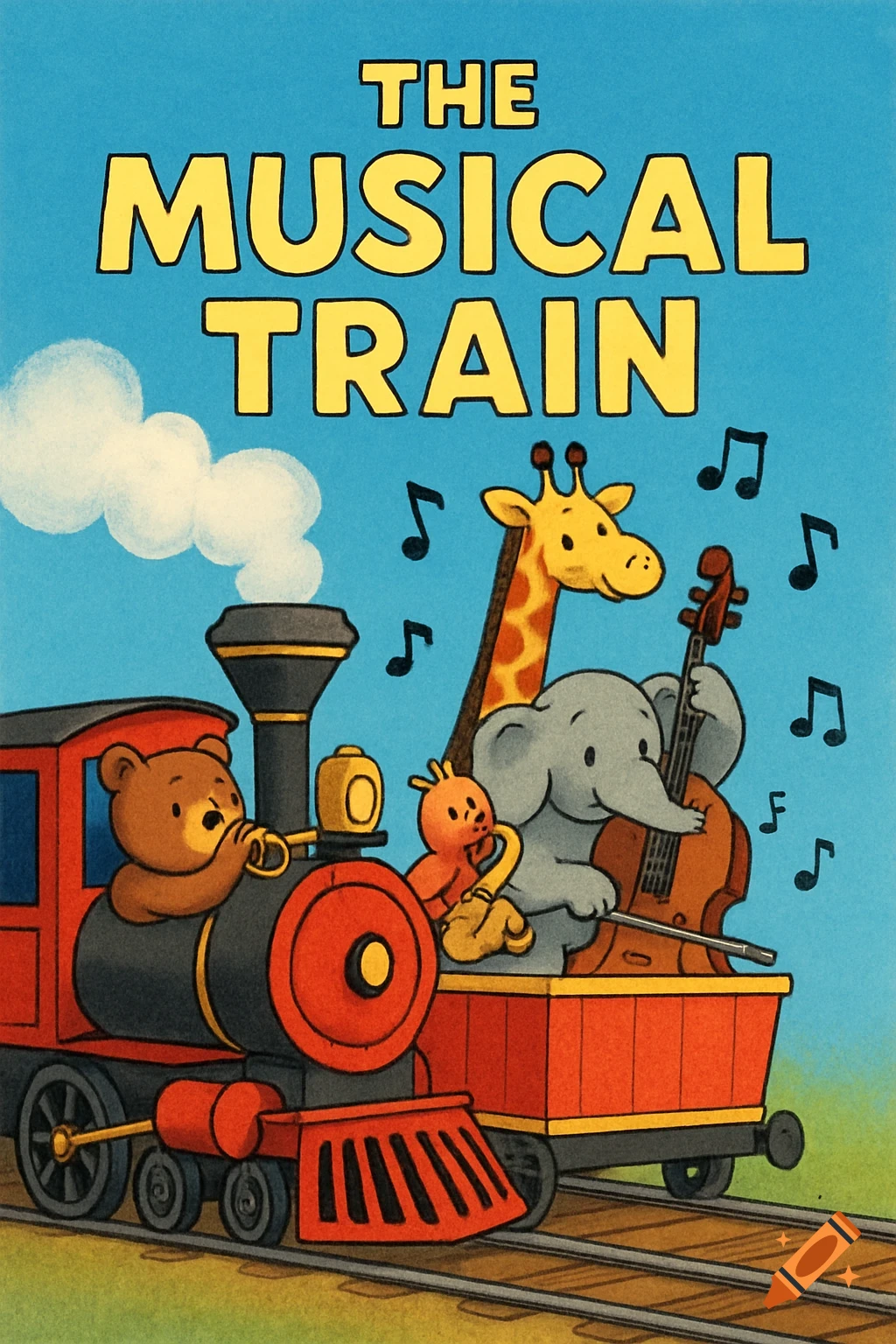 A stylized dark illustration of a stage with red curtains, golden spotlight, and silhouetted ...