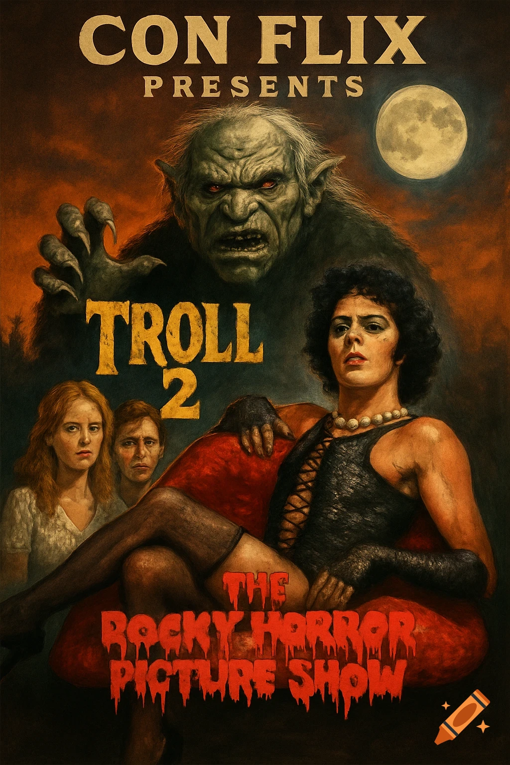 Movie Related created on Craiyon