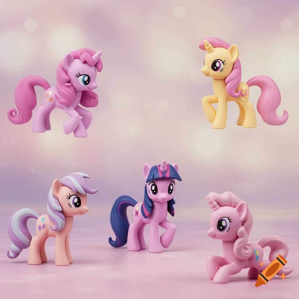 My Little Pony images created on Craiyon