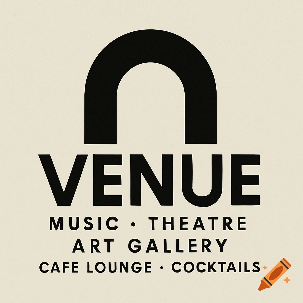 Music venue logo, Bauhaus style on Craiyon