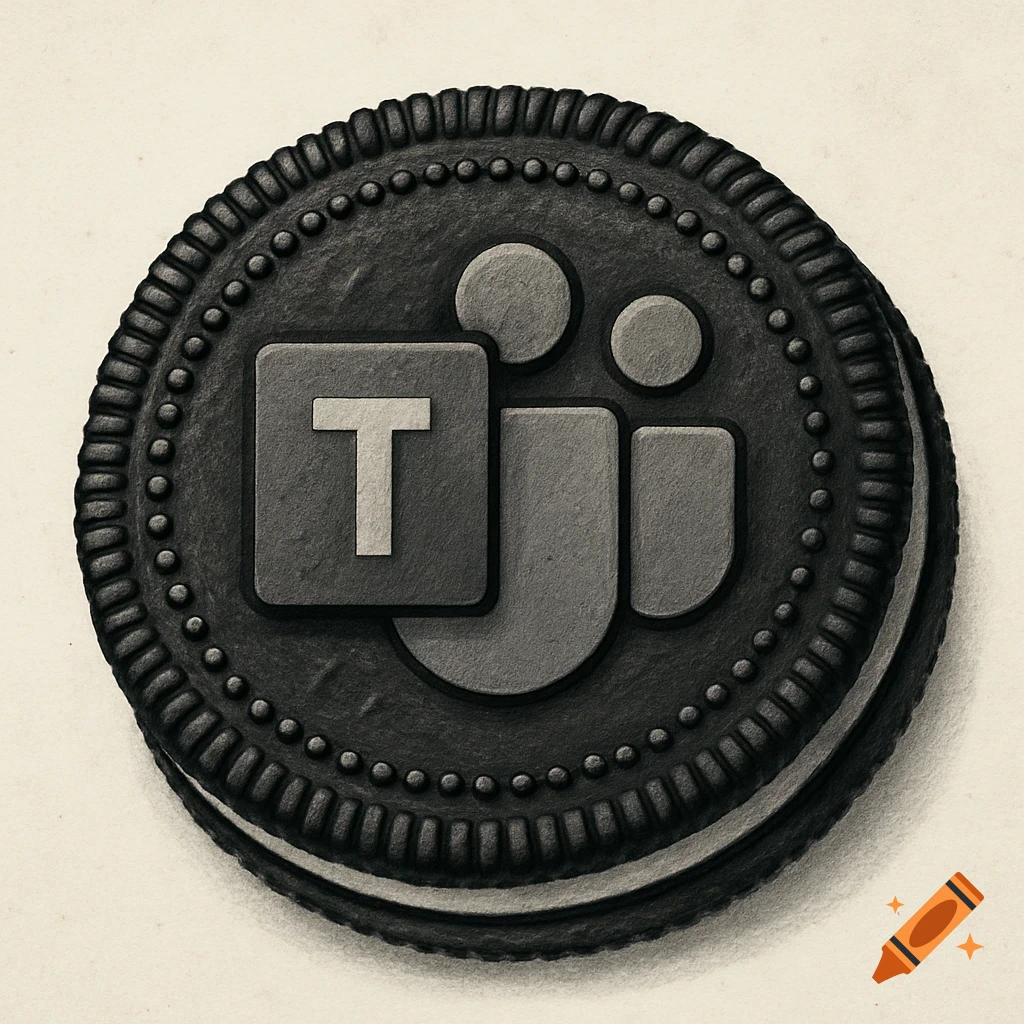 A black Oreo cookie package with Character.AI logo and text, featuring an Oreo cookie. on Craiyon