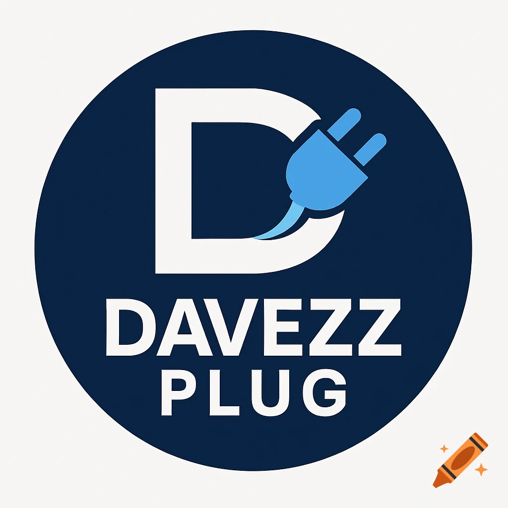 Graphic with the text 'VIBE PLUG' and an electrical plug. on Craiyon