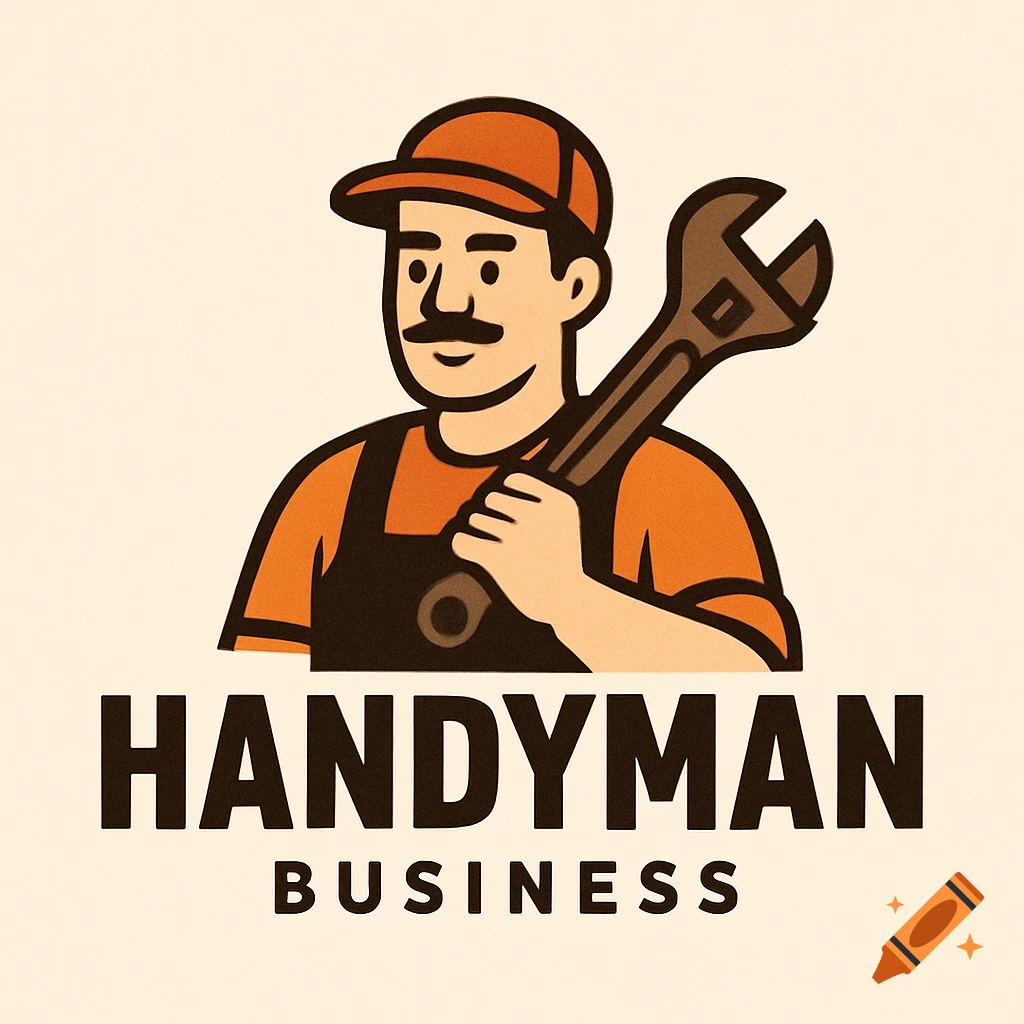 Logo with a smiling sun in a toolbox holding tools and text 'SUNNY DAYS ...