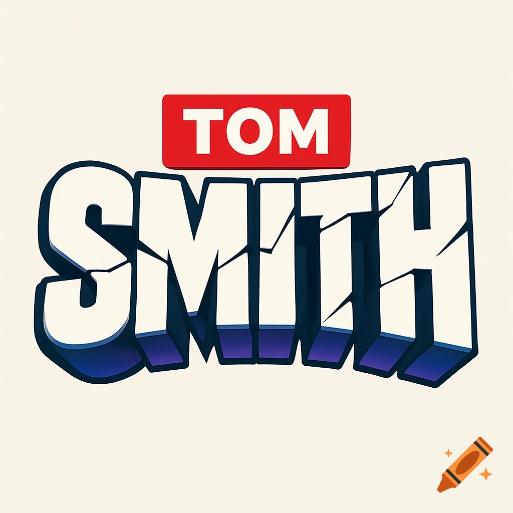 Smith Tom 3D logo on Craiyon
