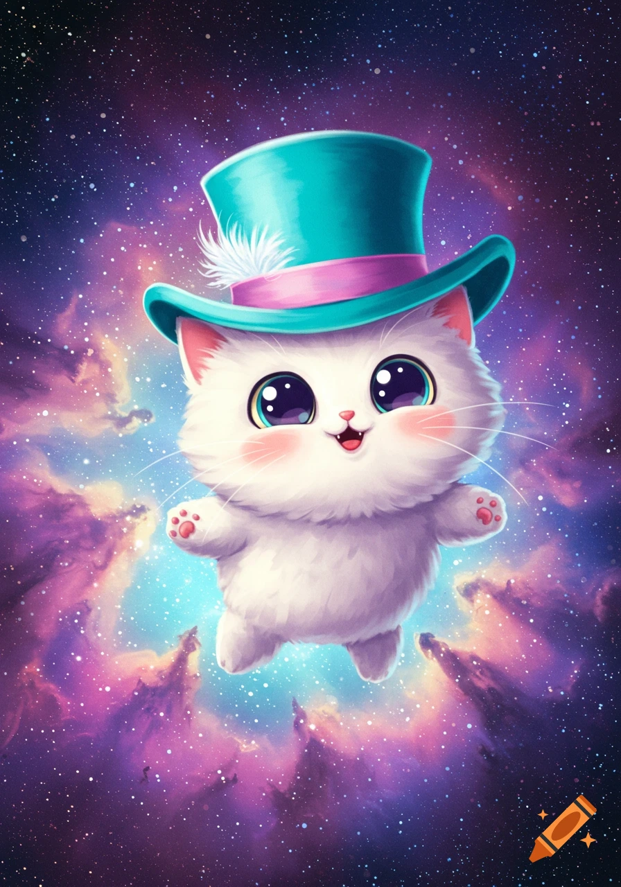 A cute cat wearing sunglasses dancing on a light-up floor at a rave. on ...