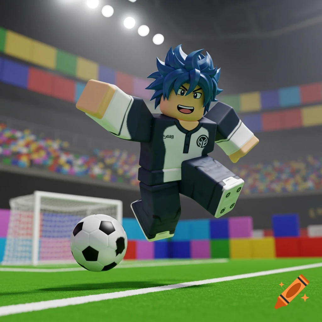 Three characters playing wheelchair football in Roblox for YouTube ...