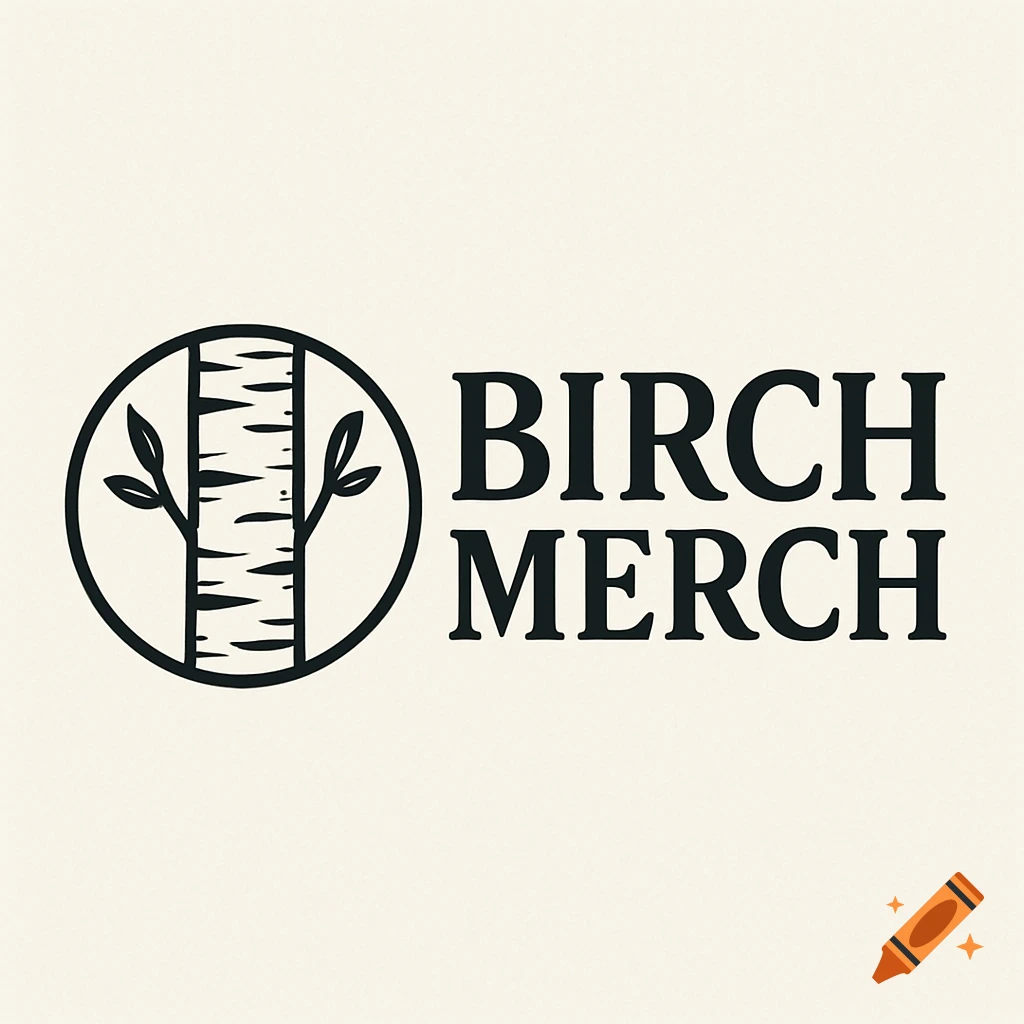 Logo for Glamping Cumbria with a tent, trees, and sun design. on Craiyon