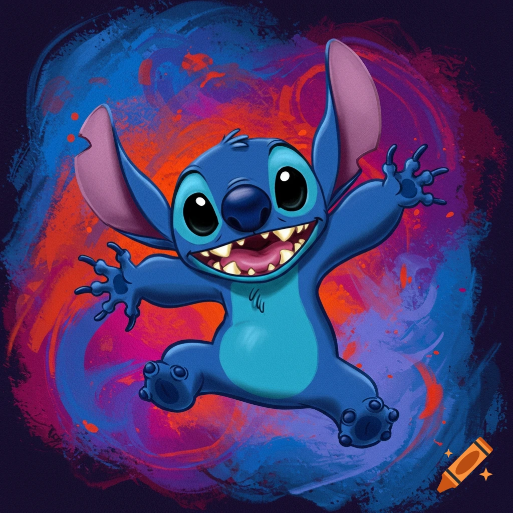 Stitch on Craiyon