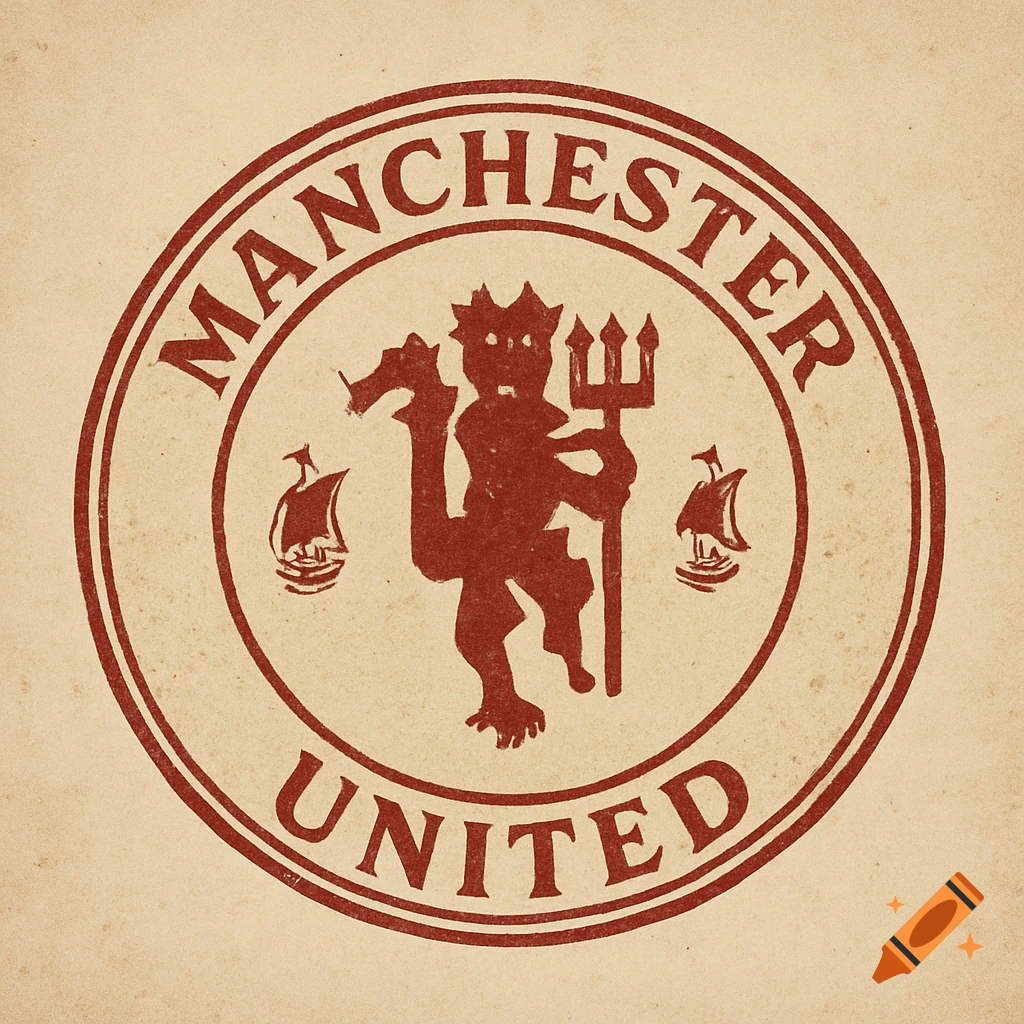 Manchester United vintage logo on Craiyon
