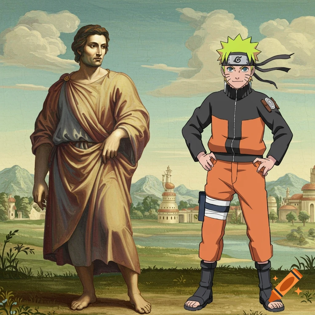 Naruto Themed Military Uniforms From Napoleonic Era created on Craiyon