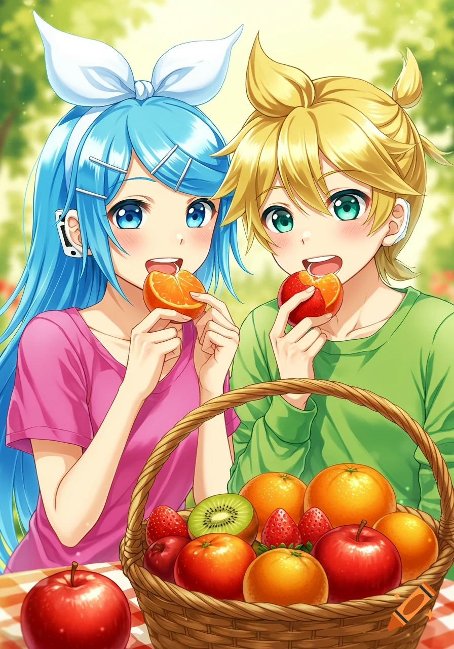 Vocaloid images created on Craiyon