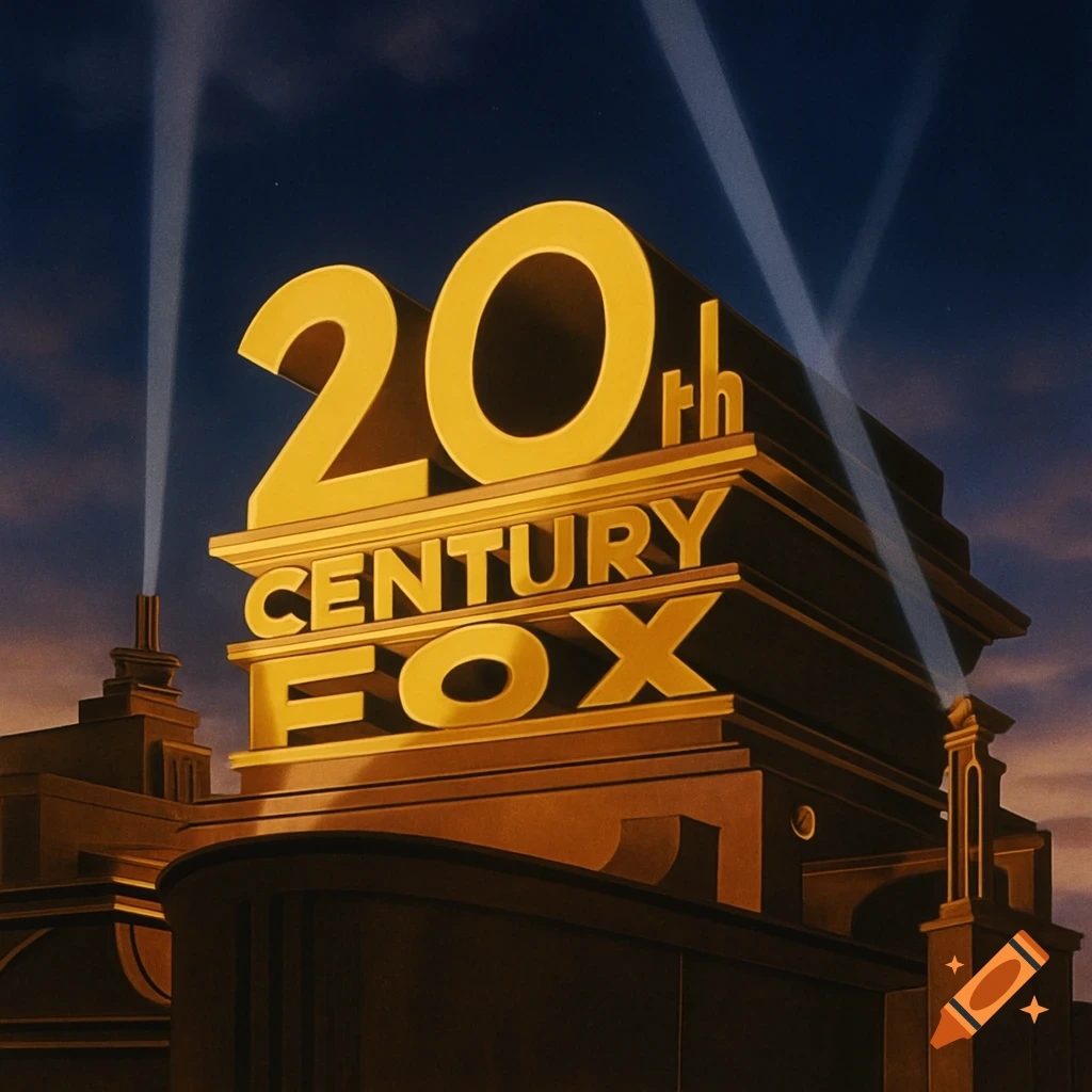 The words George Show in large cream-colored letters with shadows on a ...