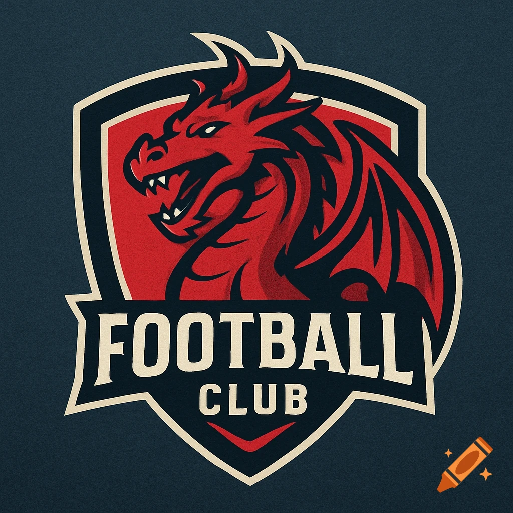 Sporty logo with 'Trivium Knights Football' text on Craiyon