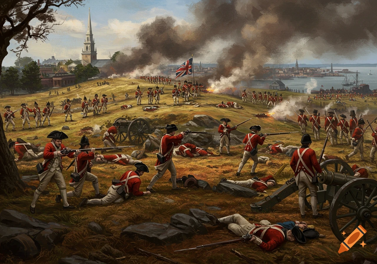 View from a Civil War medical tent looking out onto a battlefield with ...