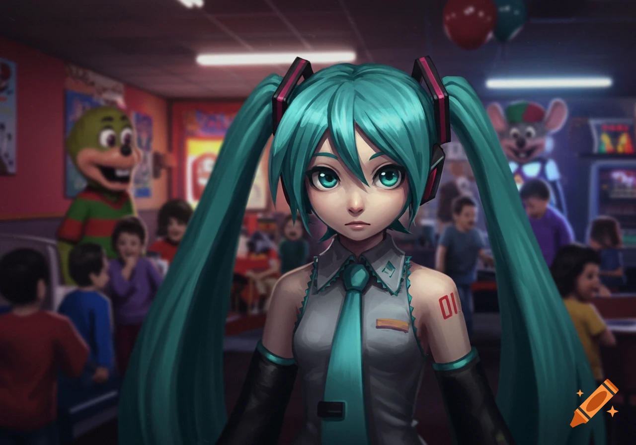 Miku Hatsune Character Sprite Sheet Inspired by Pokemon Crystal Version ...