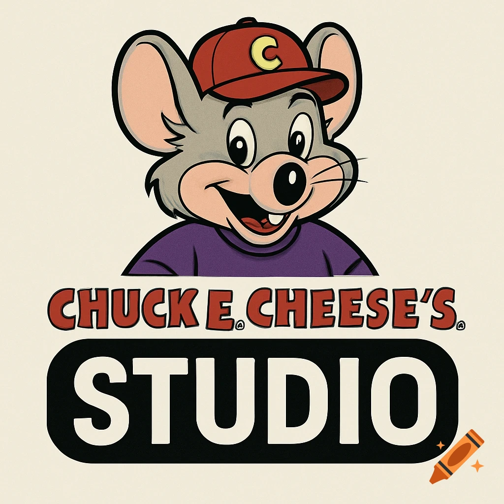 Chuck E Cheese logo on Craiyon