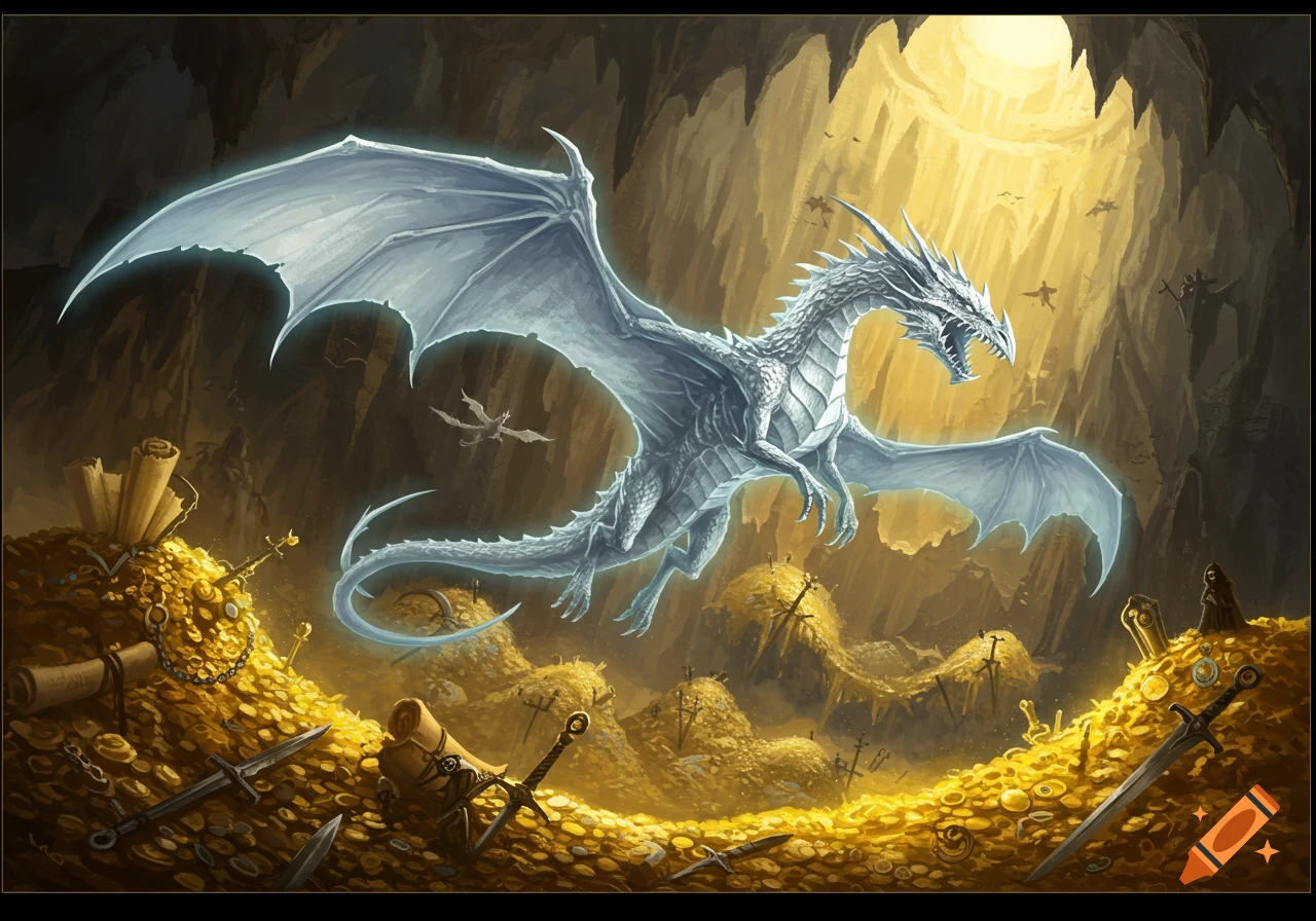 Dragon created on Craiyon