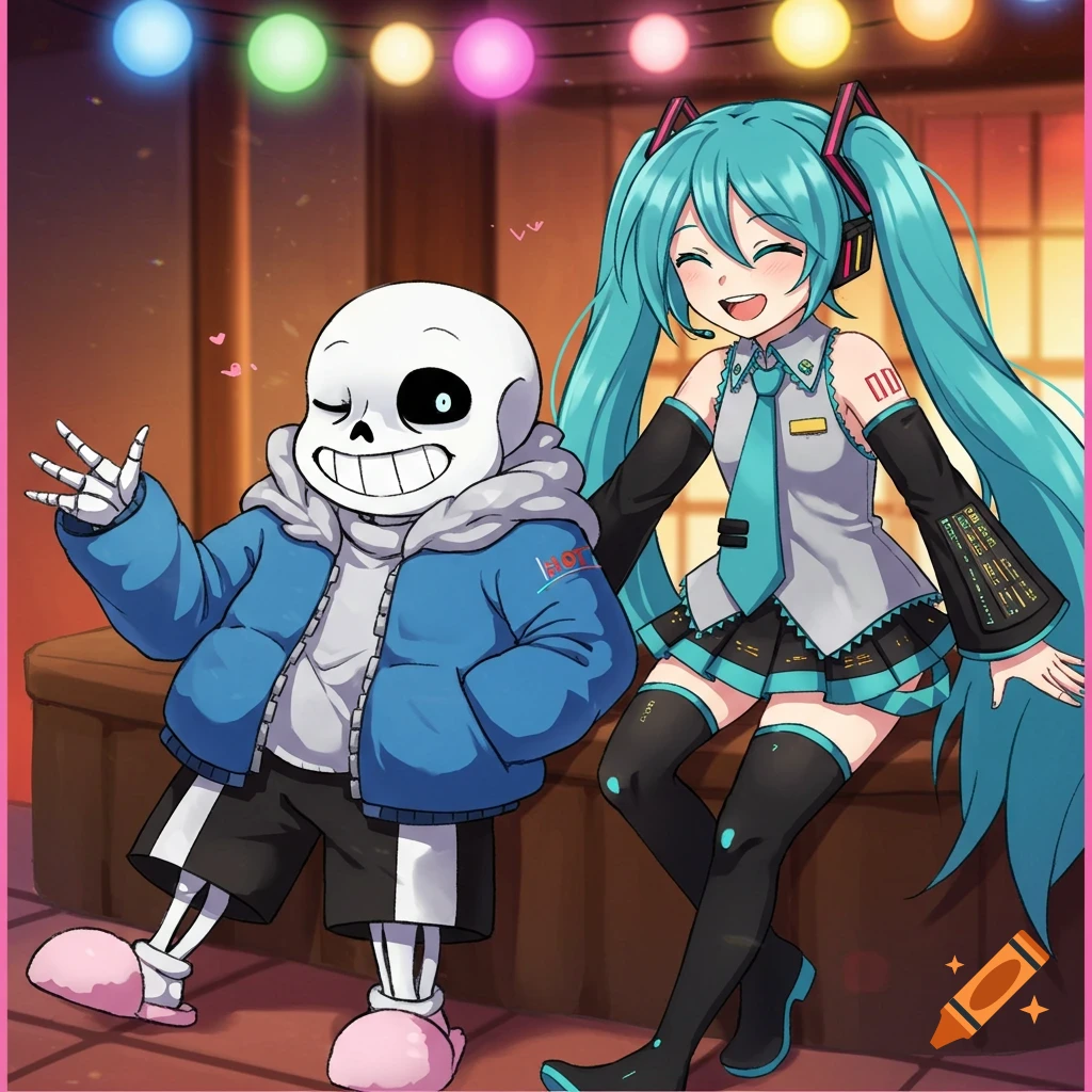 Vocaloid images created on Craiyon