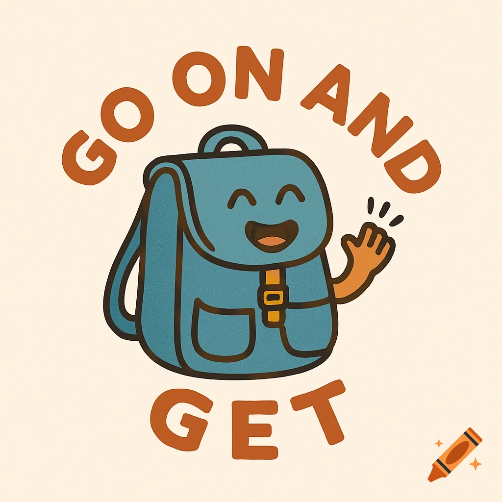 Illustration of school items with text 'End of the School Year Your ...