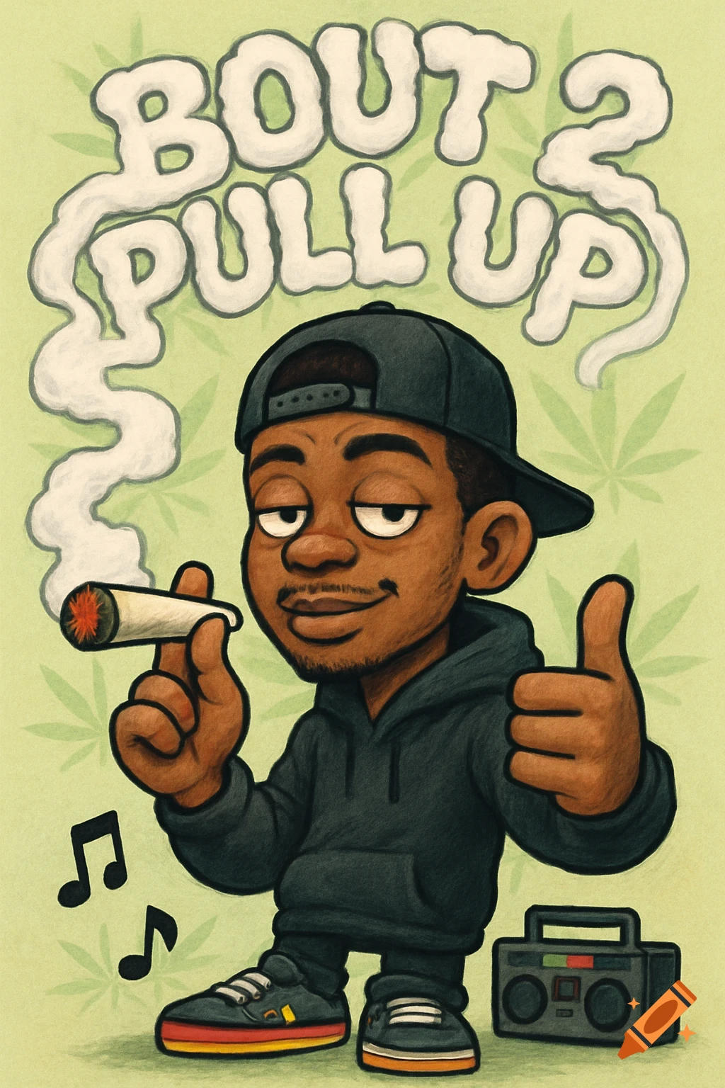 Thumbs Up created on Craiyon