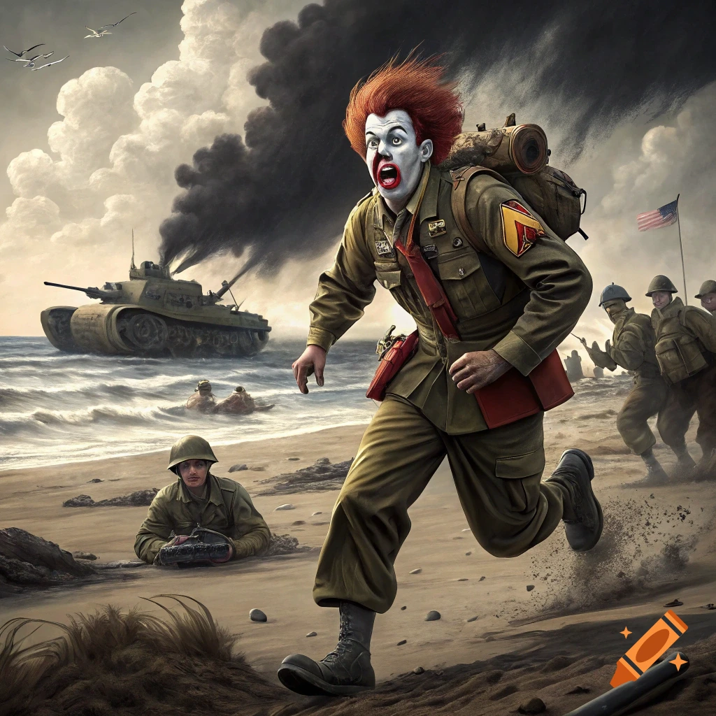 Battle images created on Craiyon