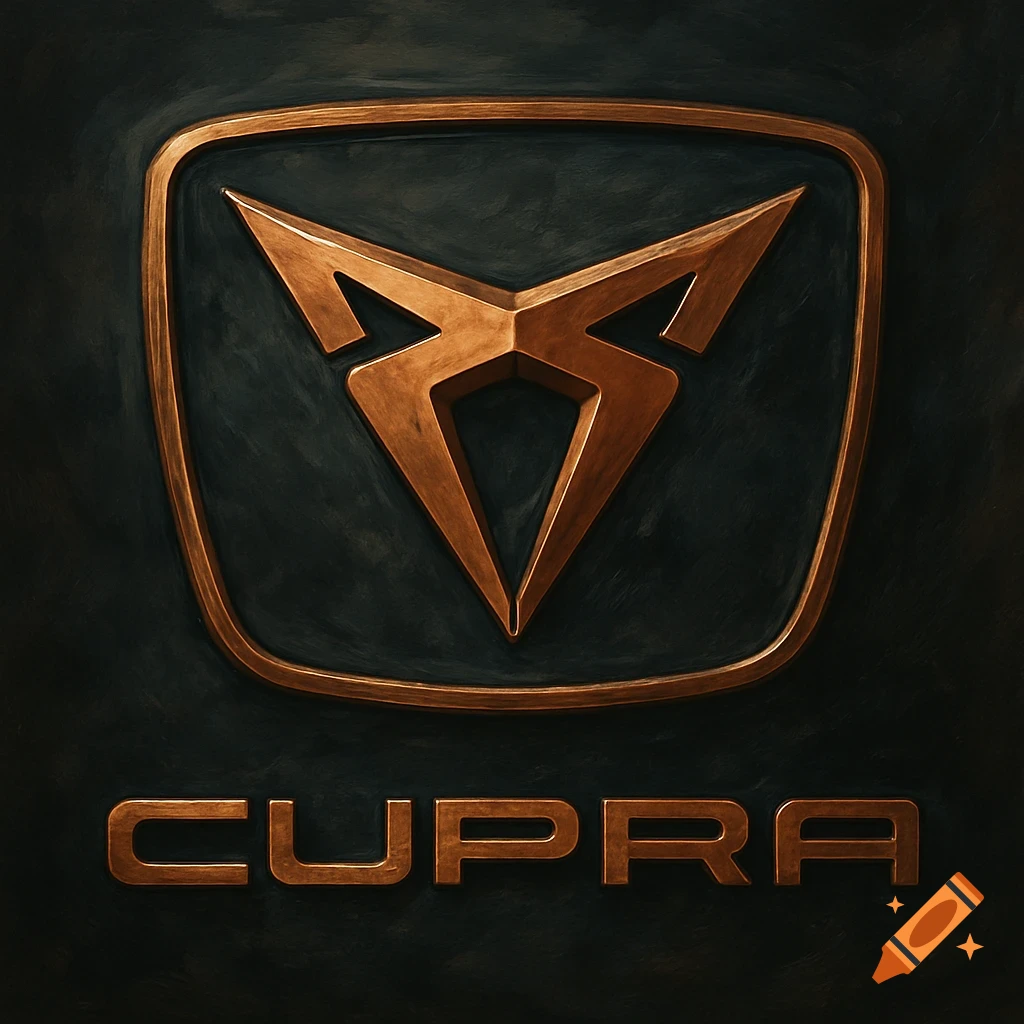 Cupra logo badge emblem car brand icon design illustration vector ...