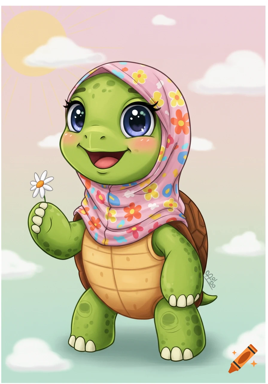 Cute Chibi Turtle