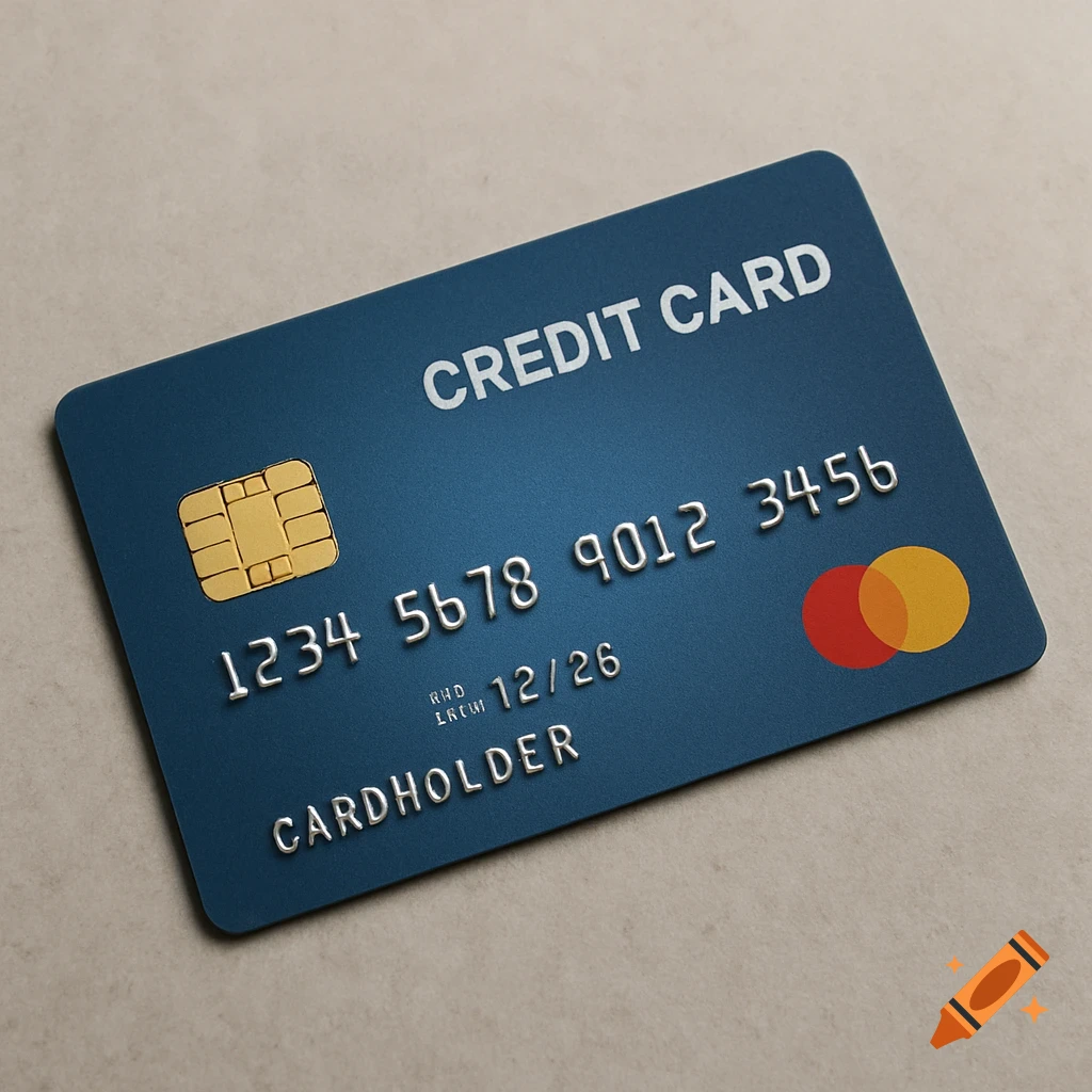 Credit card on Craiyon