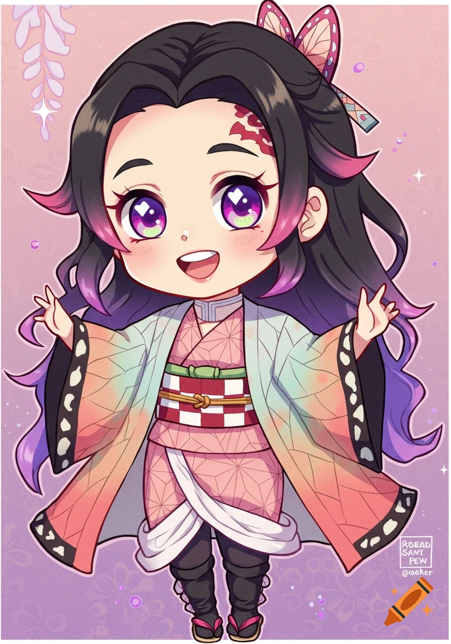 Demon Slayer created on Craiyon