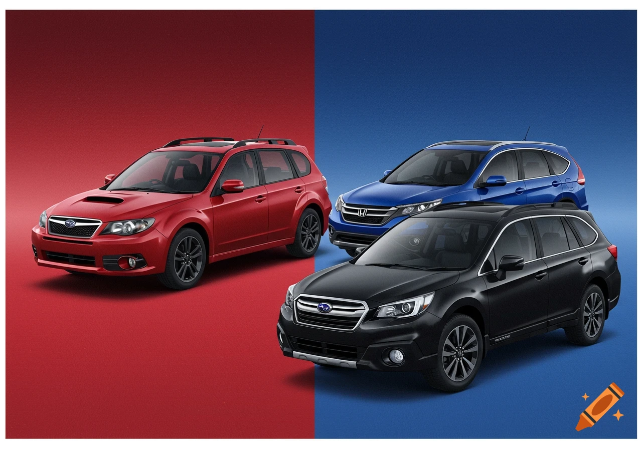 Blue Volkswagen Atlas SUV with tinted windows and chrome rims on Craiyon