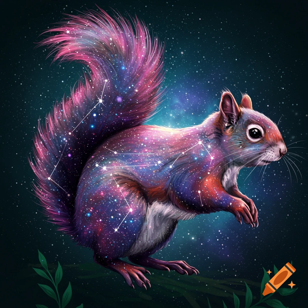 Squirrel images created on Craiyon