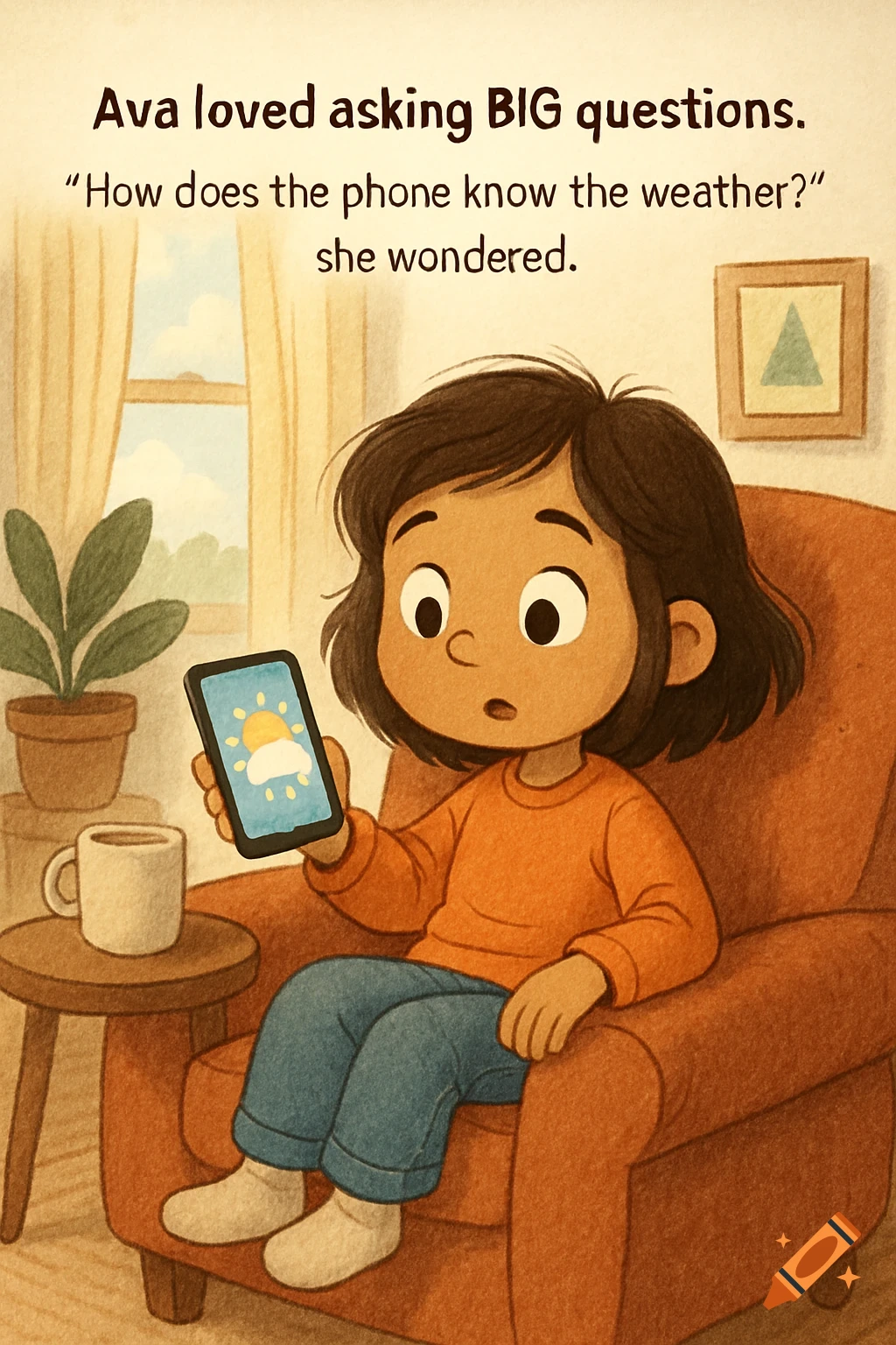 Multi-panel illustration shows children learning rules: doing homework ...