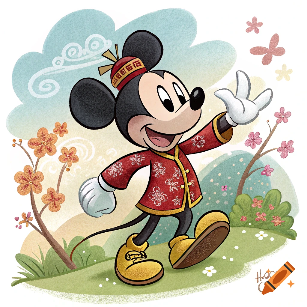 Mickey Mouse Clubhouse created on Craiyon