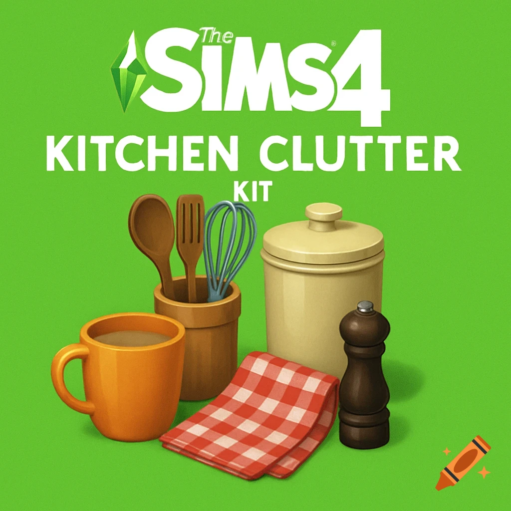 The Sims 4: Kitchen Clutter Kit icon on Craiyon