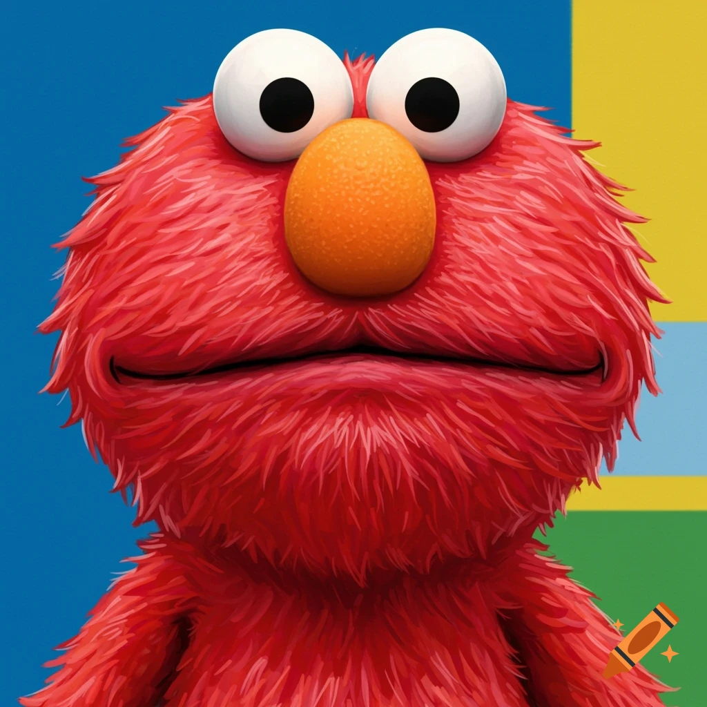 Elmo meme on Craiyon