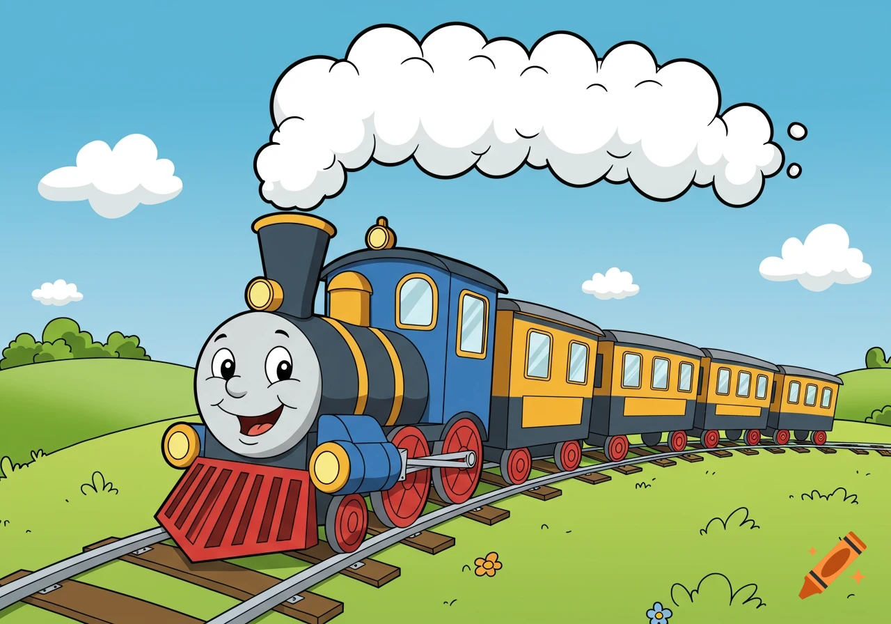 Toy Train created on Craiyon