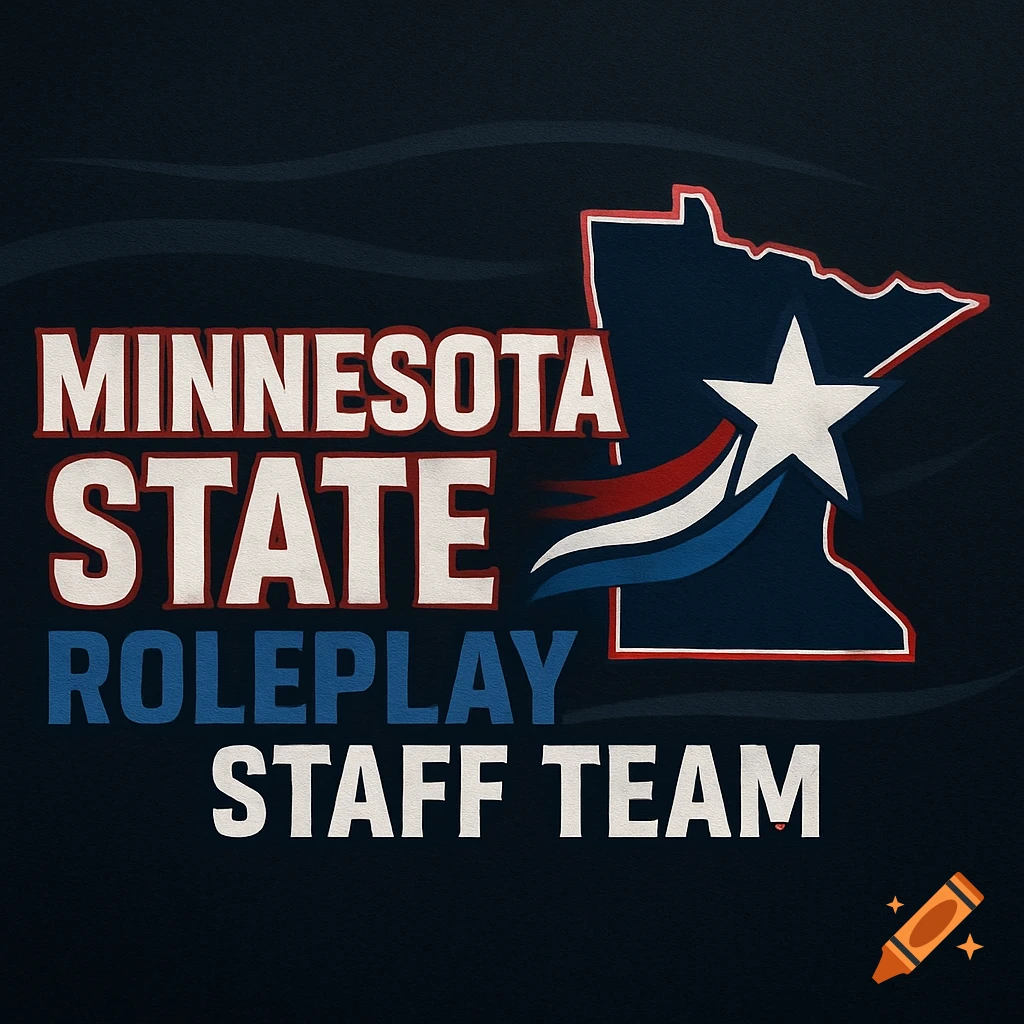 Minnesota State Roleplay Staff Team car design on Craiyon