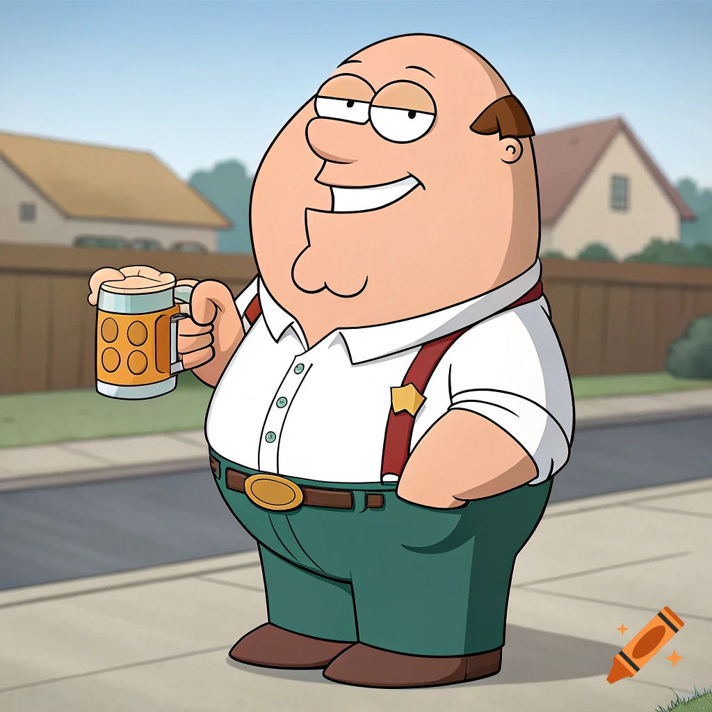 3D render of a cartoon woman resembling Lois Griffin in a red dress ...