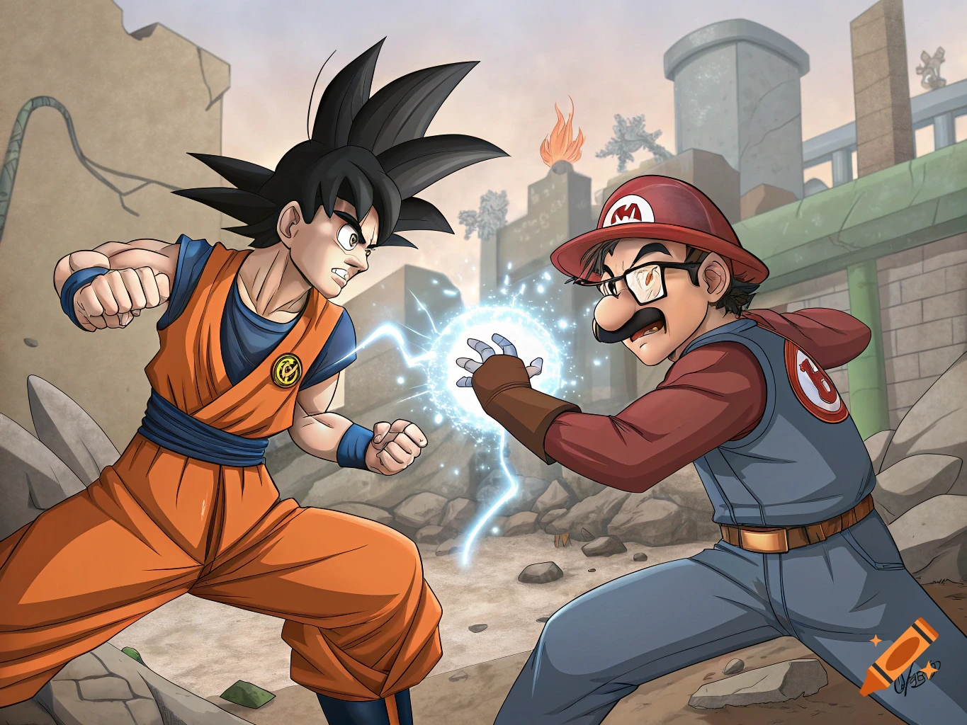 Dragon Ball Gt created on Craiyon