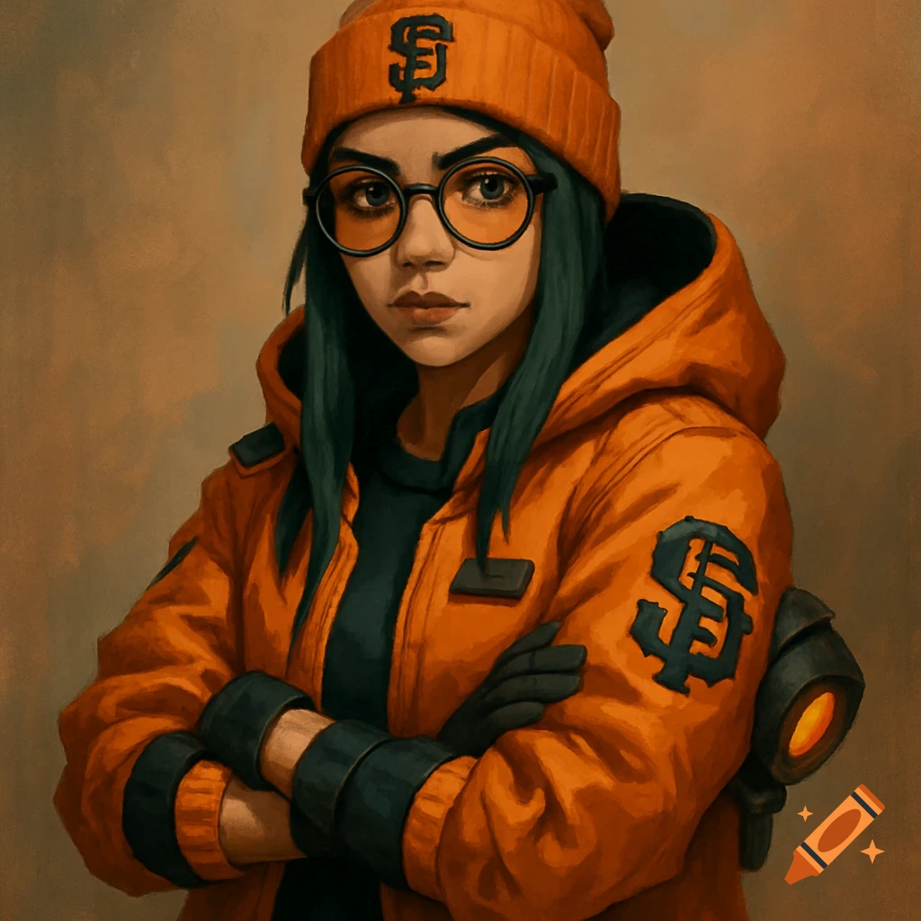 Killjoy from Valorant in San Francisco Giants colors with SF Giants ...