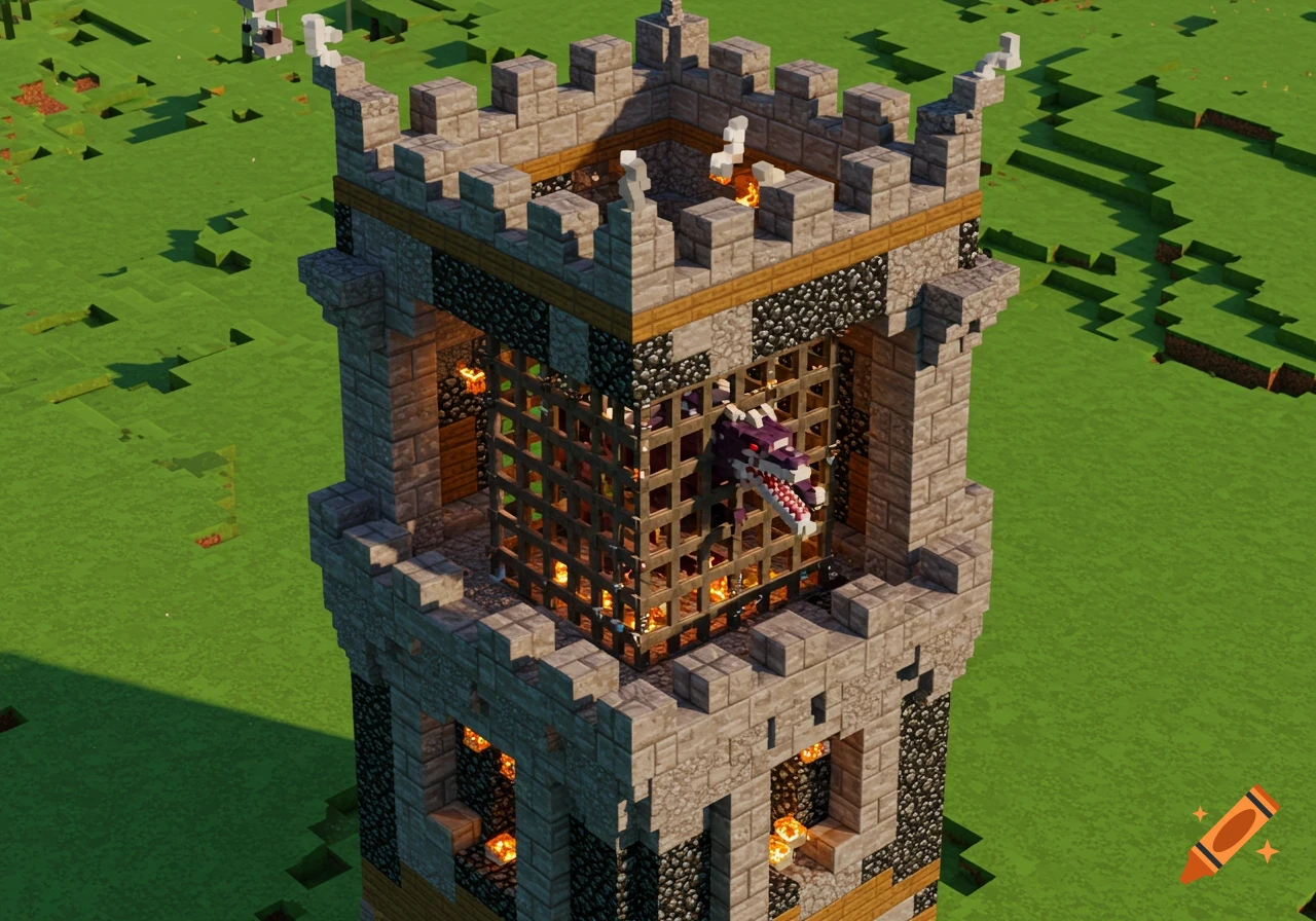 Minecraft Watchtower Blueprints