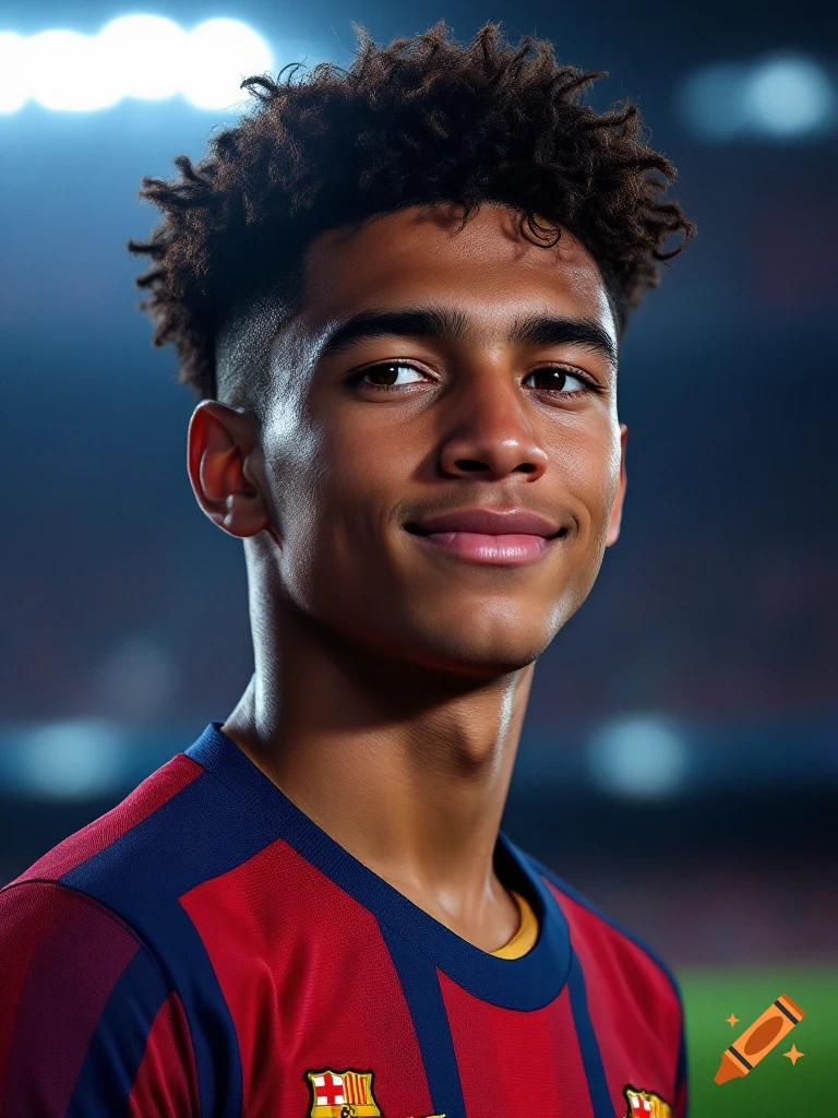 Young man wearing a blue Cruz Azul football jersey and hat. on Craiyon
