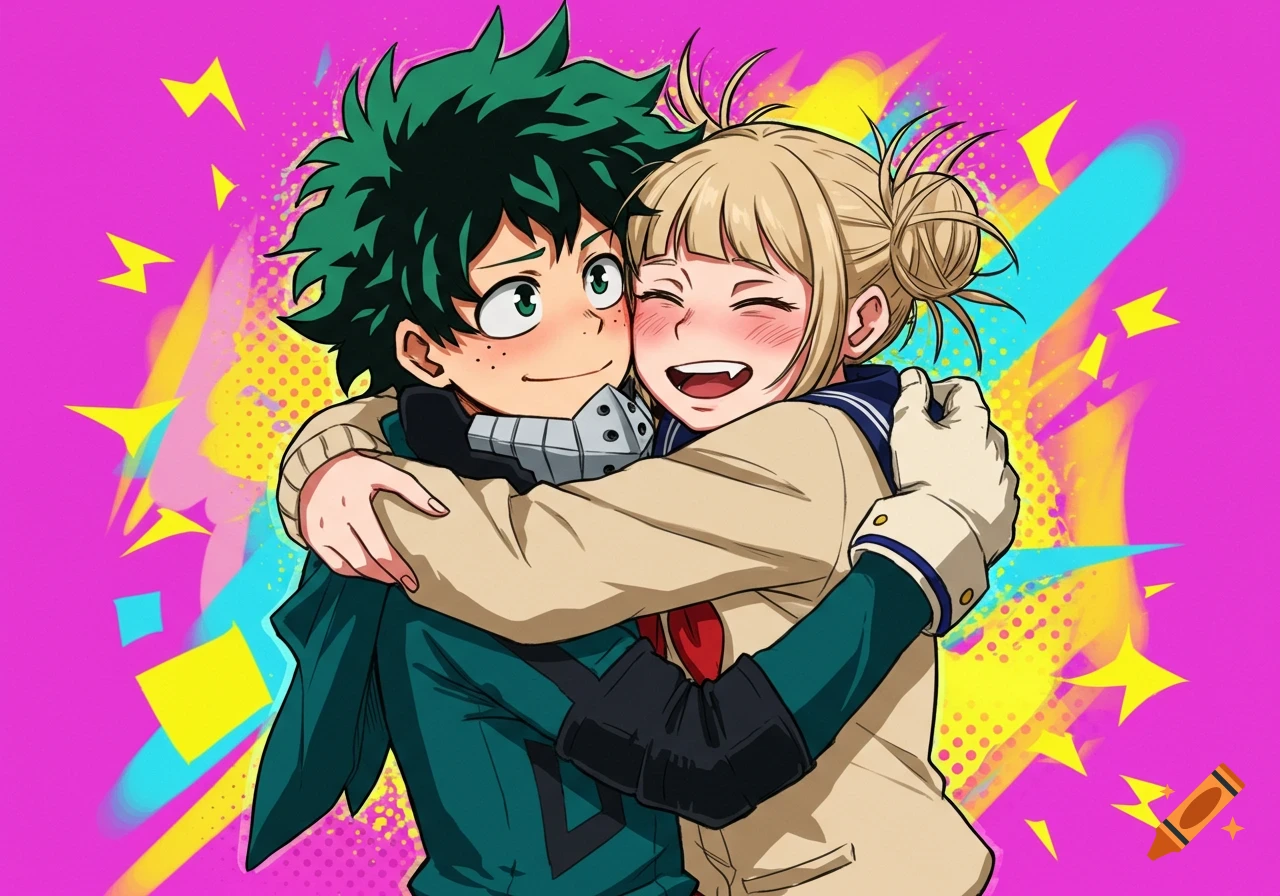 Hug images created on Craiyon